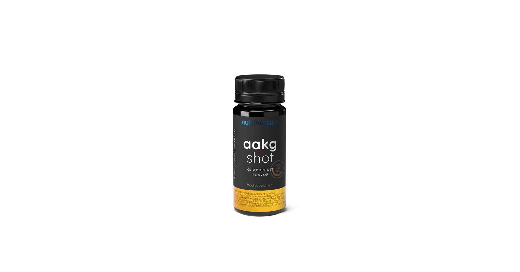 AAKG shot - 60 ml - Nutriversum