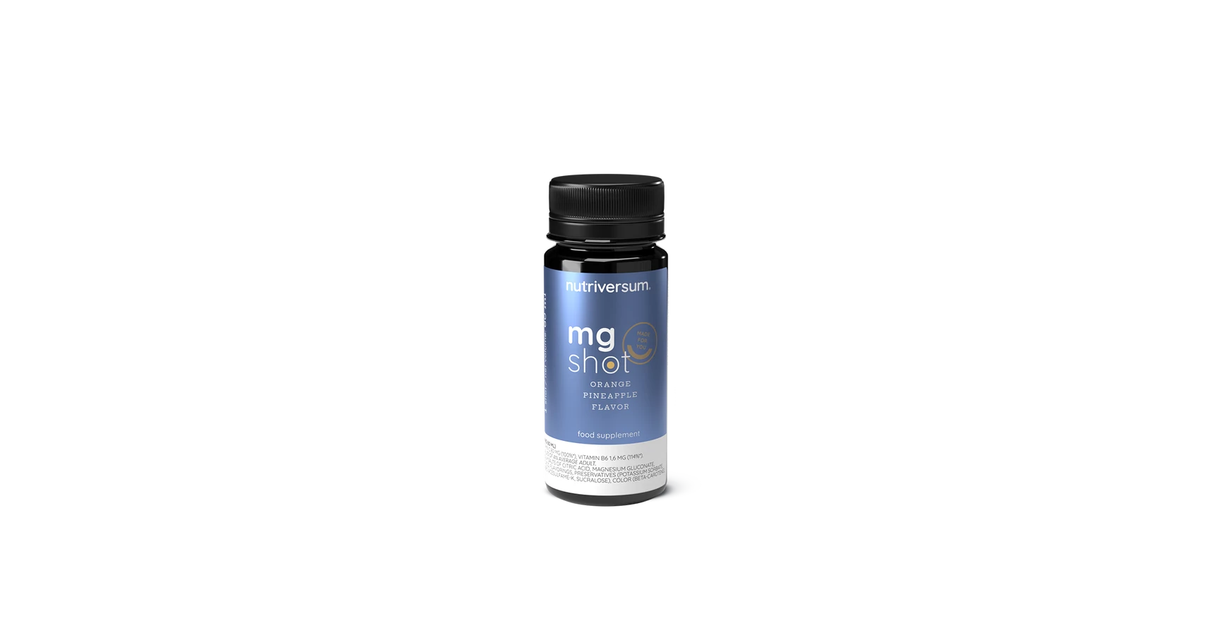 Magnesium shot magnézium ital - 60 ml - Nutriversum
