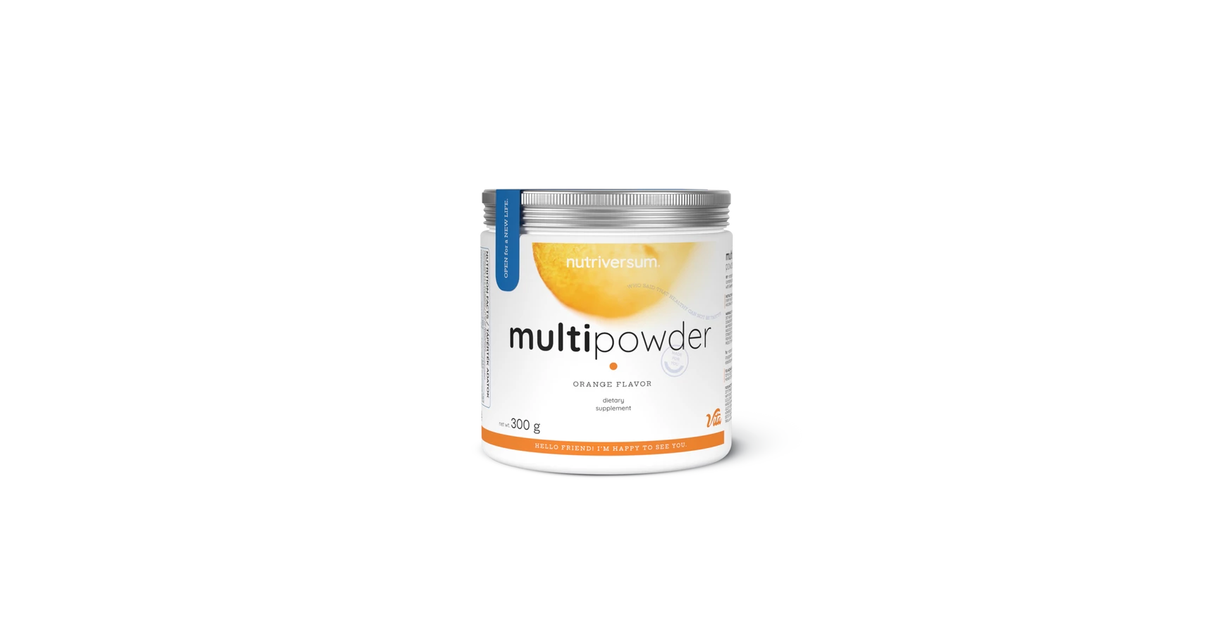 Multi Powder multivitamin italpor narancs 300 g - Nutriversum