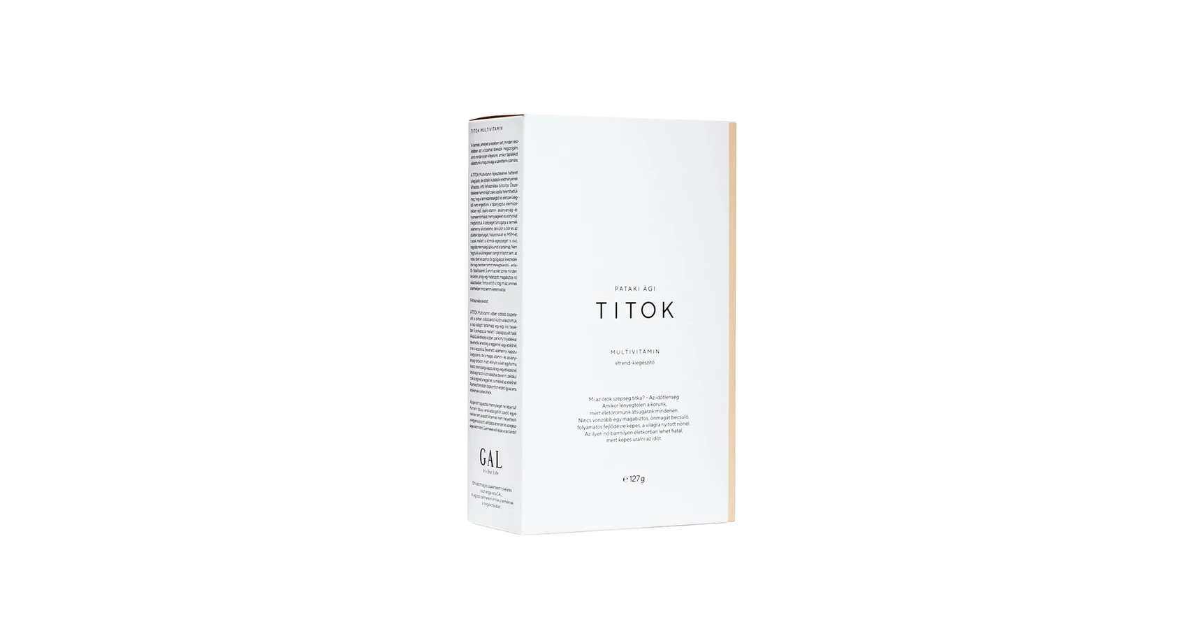 TITOK Multivitamin csomag - 127 g - Nutriversum