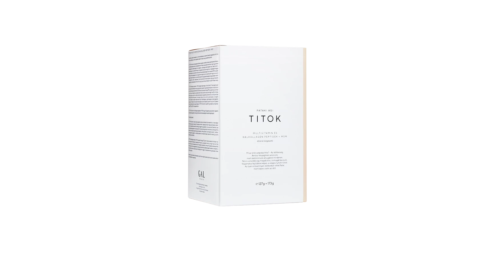 TITOK Multivitamin és Halkollagén pepdidek + MSM - Nutriversum