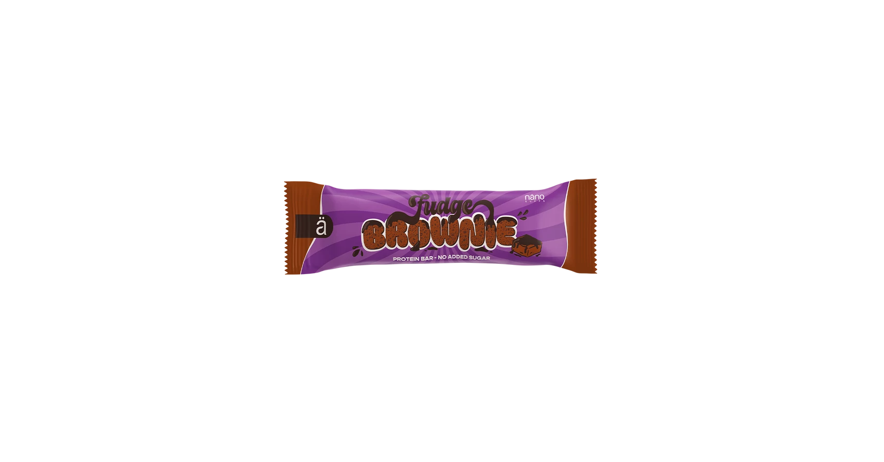 Protein Bar 55 g Fudge Brownie - Nutriversum