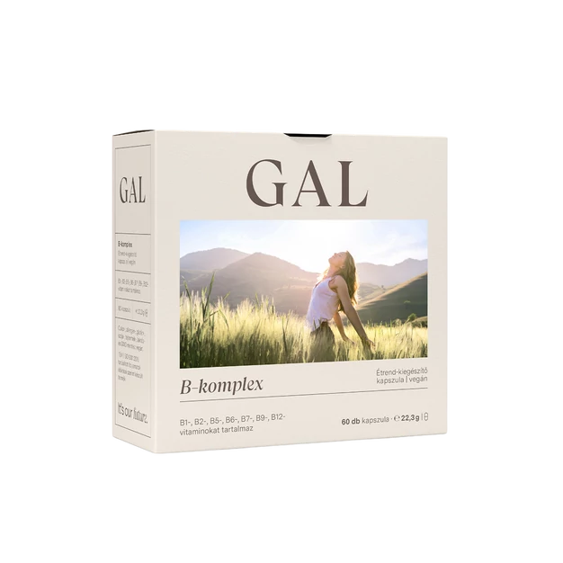 GAL B-komplex kapszula - 60 vegán kapszula - Nutriversum